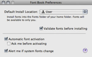 Font Management in OS X - Brilliant Scoops