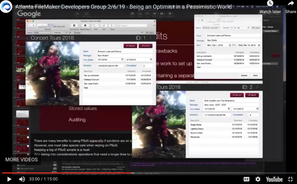 Atlanta FileMaker Developers Group - FileMaker Record Locking with Vincenzo Menanno - Brilliant ...